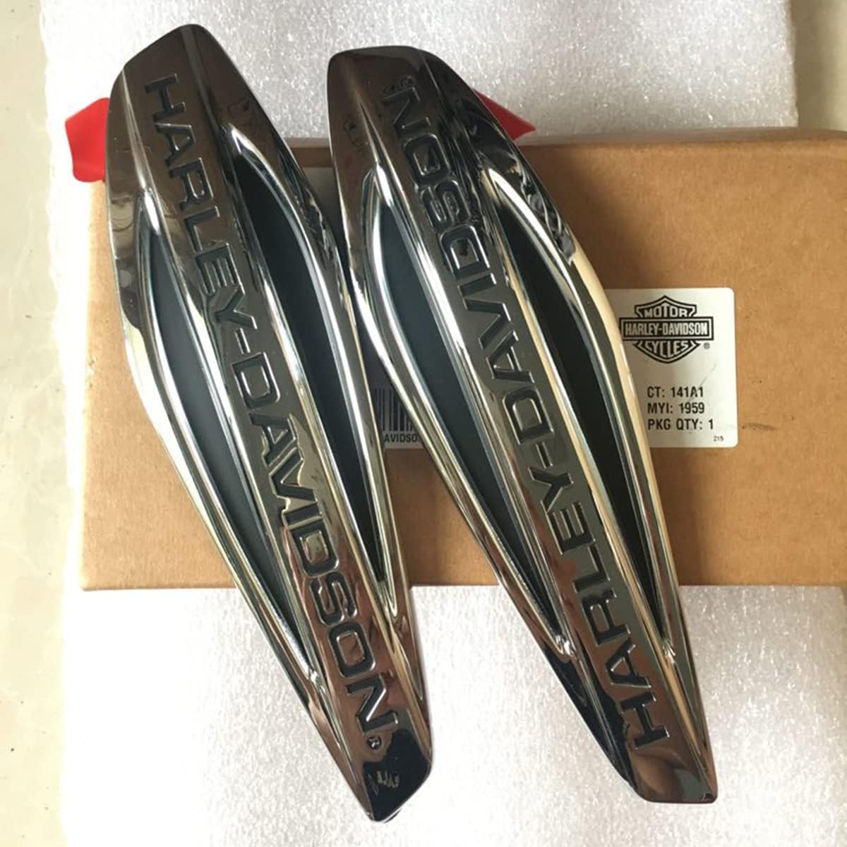 Amazon.com: Fuel Gas Tank Emblems Badges Decals Nameplates Medallions ...