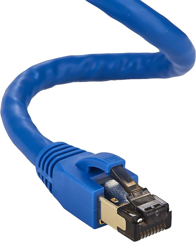 Amazon.com: Cables Direct Online Cat8 Blue 7FT SFTP Ethernet Patch ...
