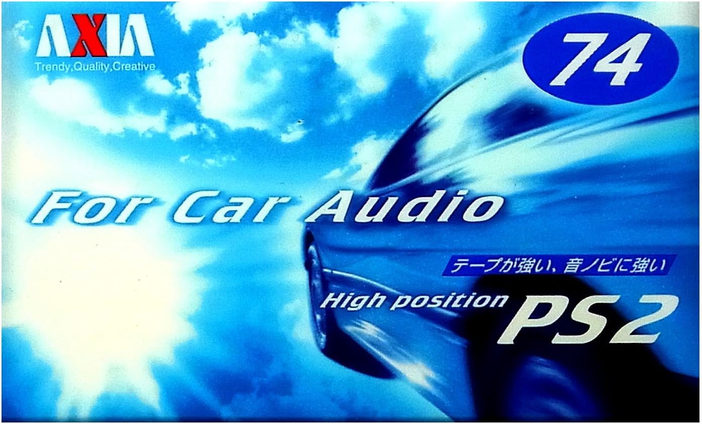 Amazon | AXIA PS2 HIGH POSITION カセット録音テープ74分 | AXIA | オーディオテープ