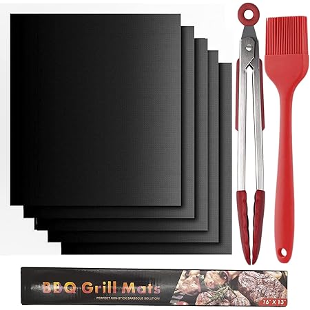 Amazon.com: Grill Mats for Outdoor Grill, Dailyart Grill Mats Non Stick ...