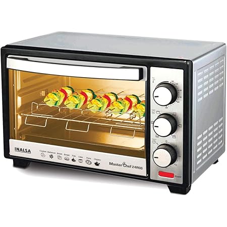 Buy Inalsa Oven Masterchef 24RSS OTG (24 Liters)-1600W with Motorised ...