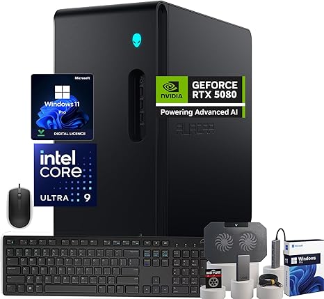 Amazon.com: Alienware Aurora R16 Gaming Desktop PC 2025 - Intel 24-Core ...