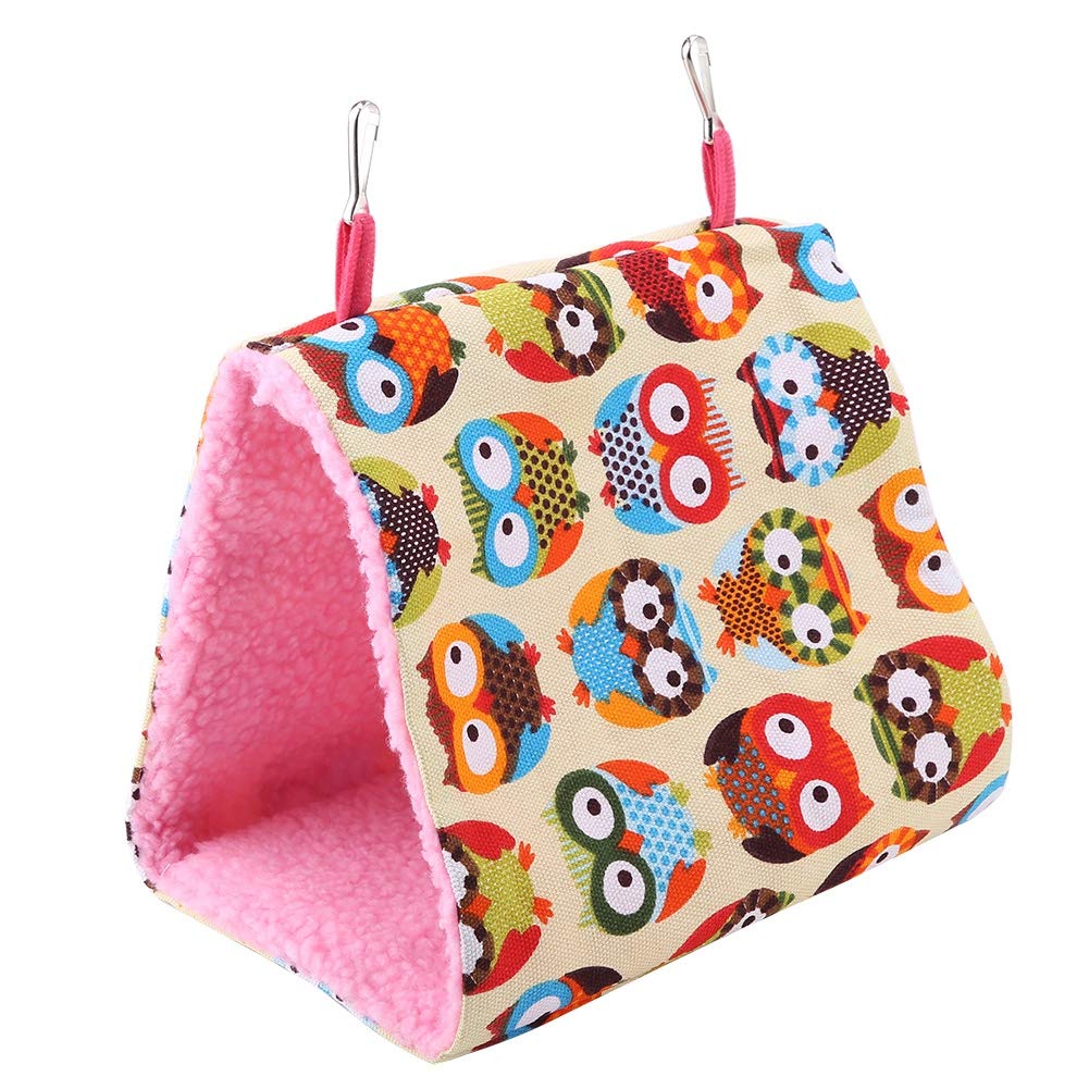 Snapklik.com : Pet Bird Nest Hammock Warm Soft Hanging Cave House ...