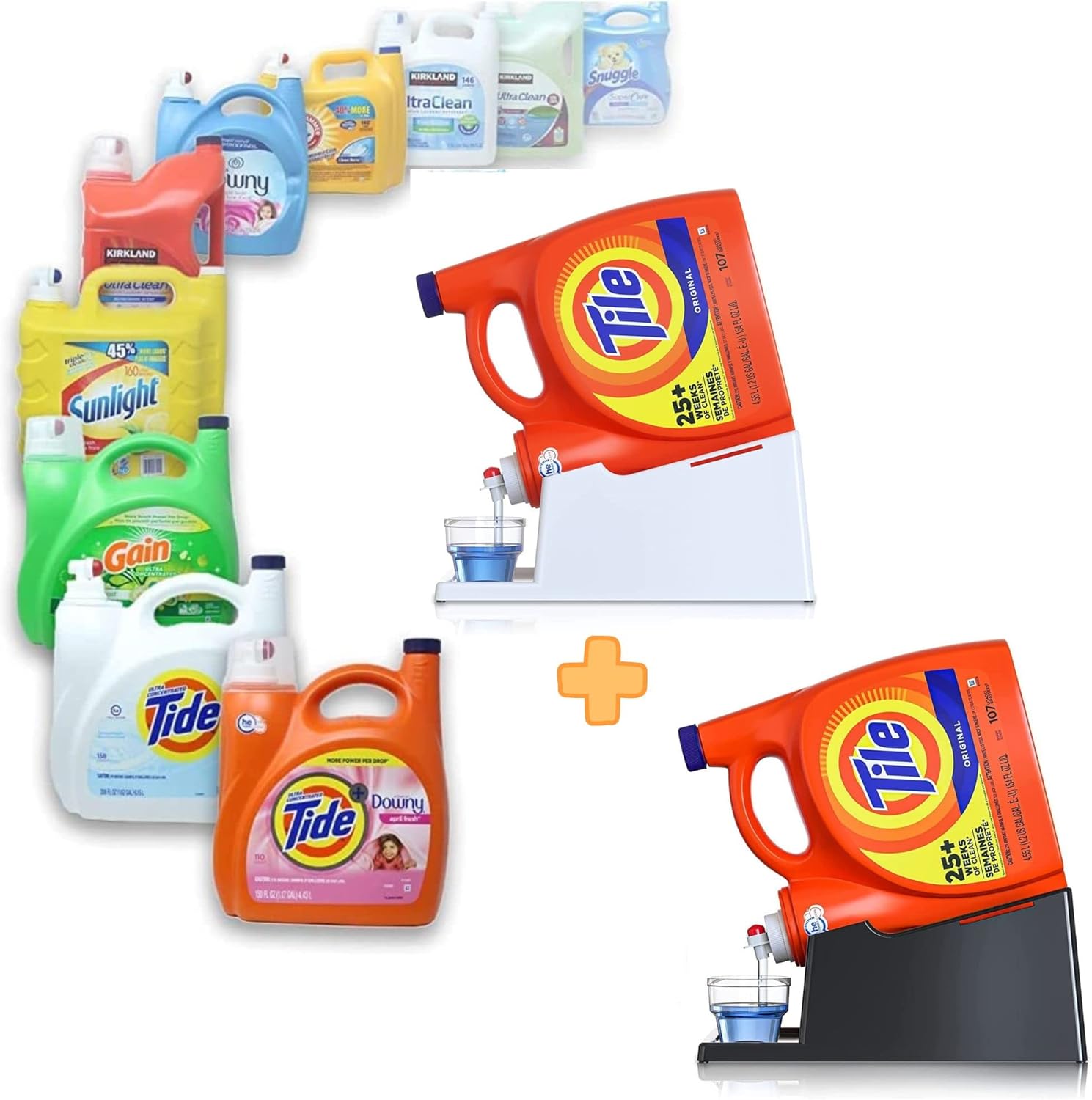 Amazon.com: Skywin Laundry Soap Station - Laundry Detergent Cup Holder ...