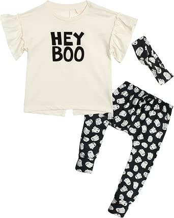 Amazon.com: Jessica Simpson Baby Girls' Pants Set - 3 Piece Ruffle ...