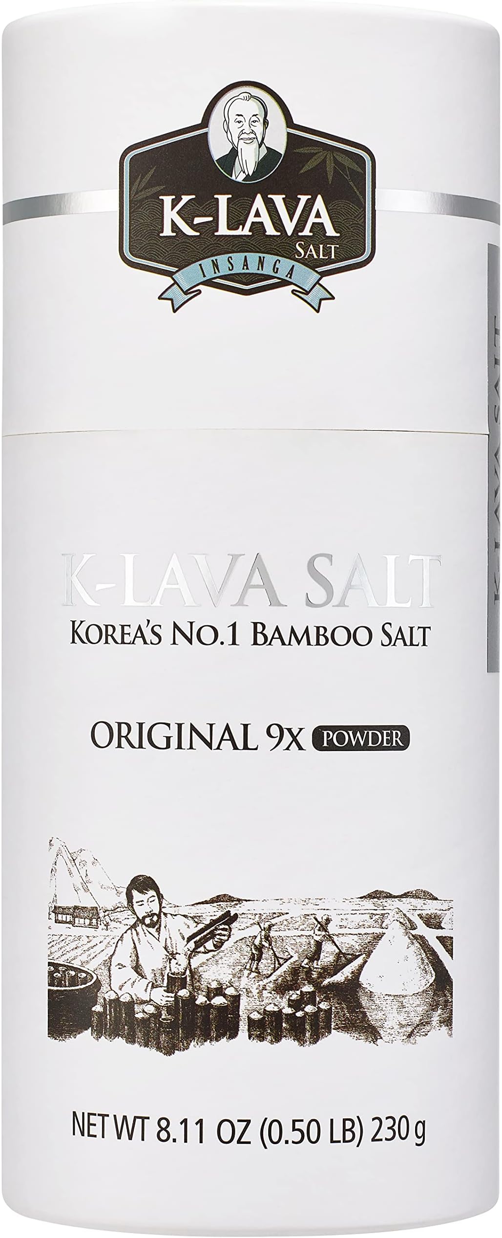 Amazon.com : INSAN Bamboo Salt Ultimate Purple 9x Roasted (Powder) 60g ...
