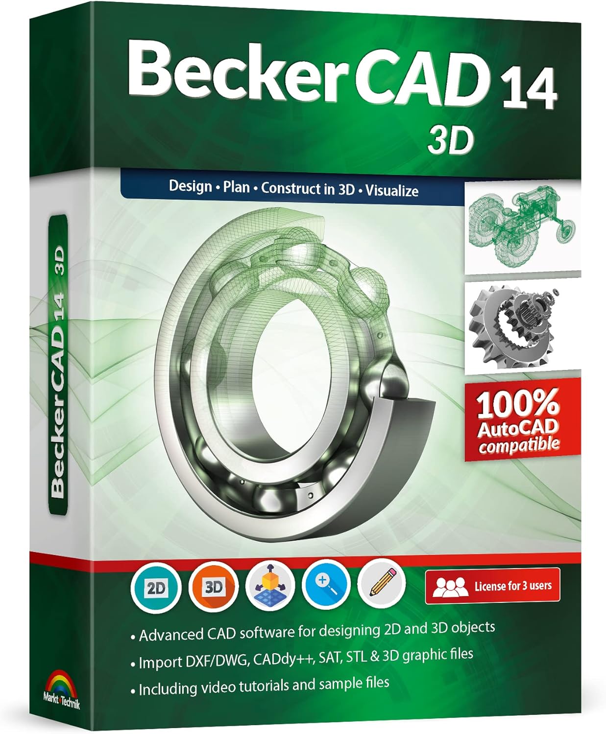CAD software compatible with AutoCAD and Windows 11, 10, 8 and 7 – BeckerCAD 3D for home design ...