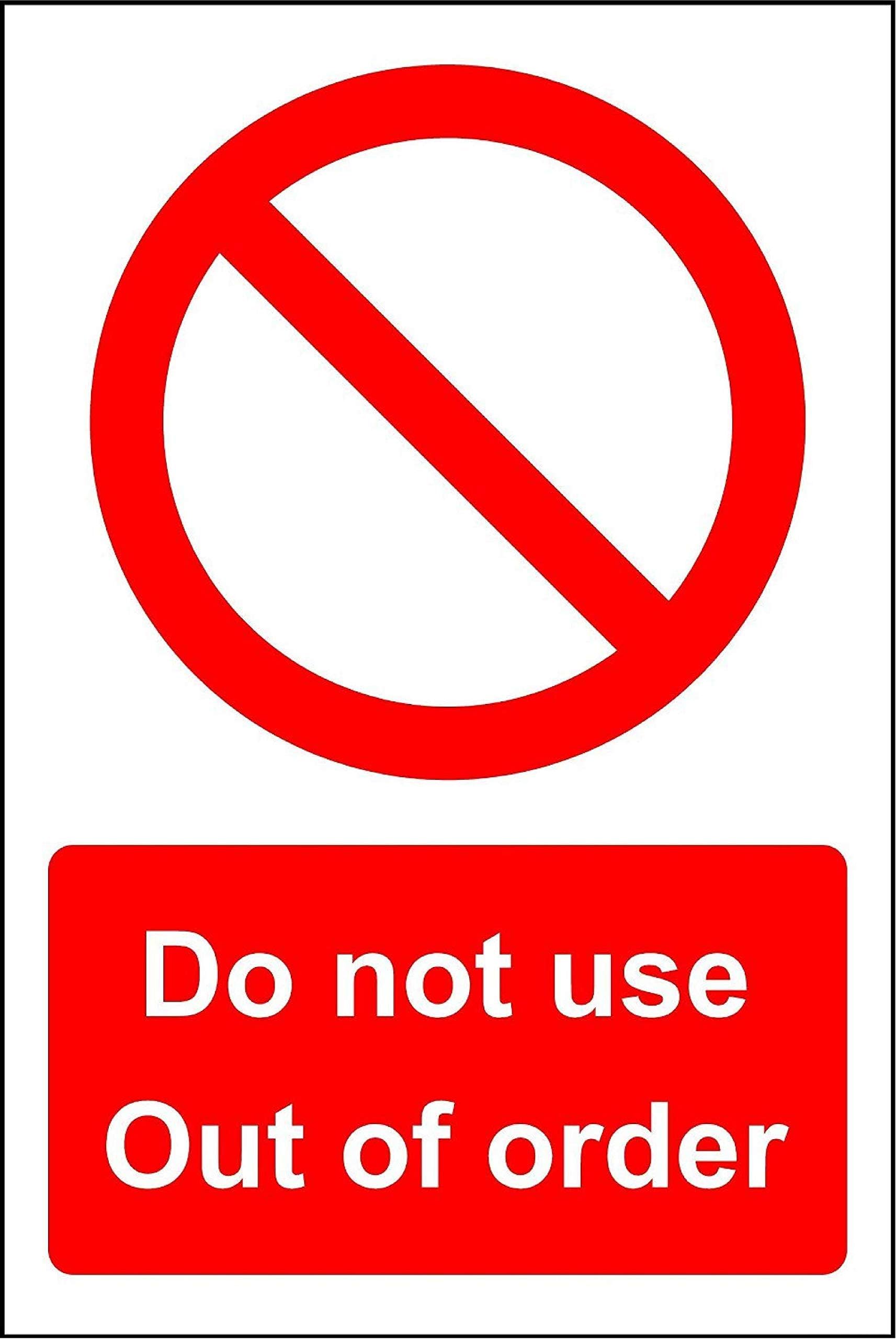 First aider Safety sign (Pack of 6) - Self adhesive stickers (100mm x ...
