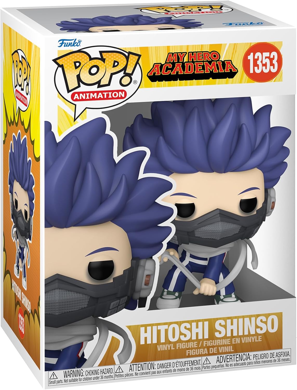 Funko Pop Animation Mha Hitoshi Shinso Odds For Rare Chase Variant My Hero Academia