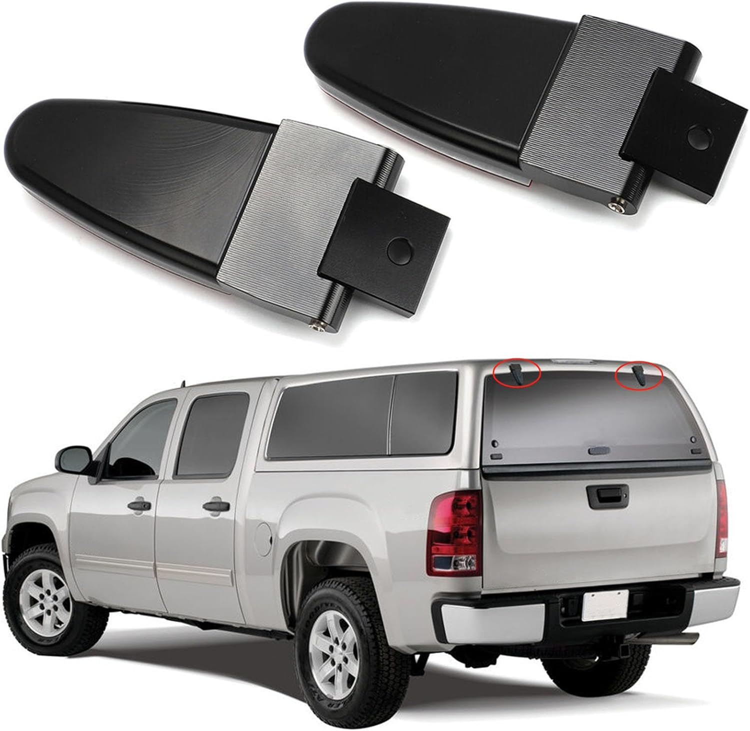 Amazon.com: 103528 Glass Rear Door Hinges, 1 Pair Liftgate Glass Hinge ...