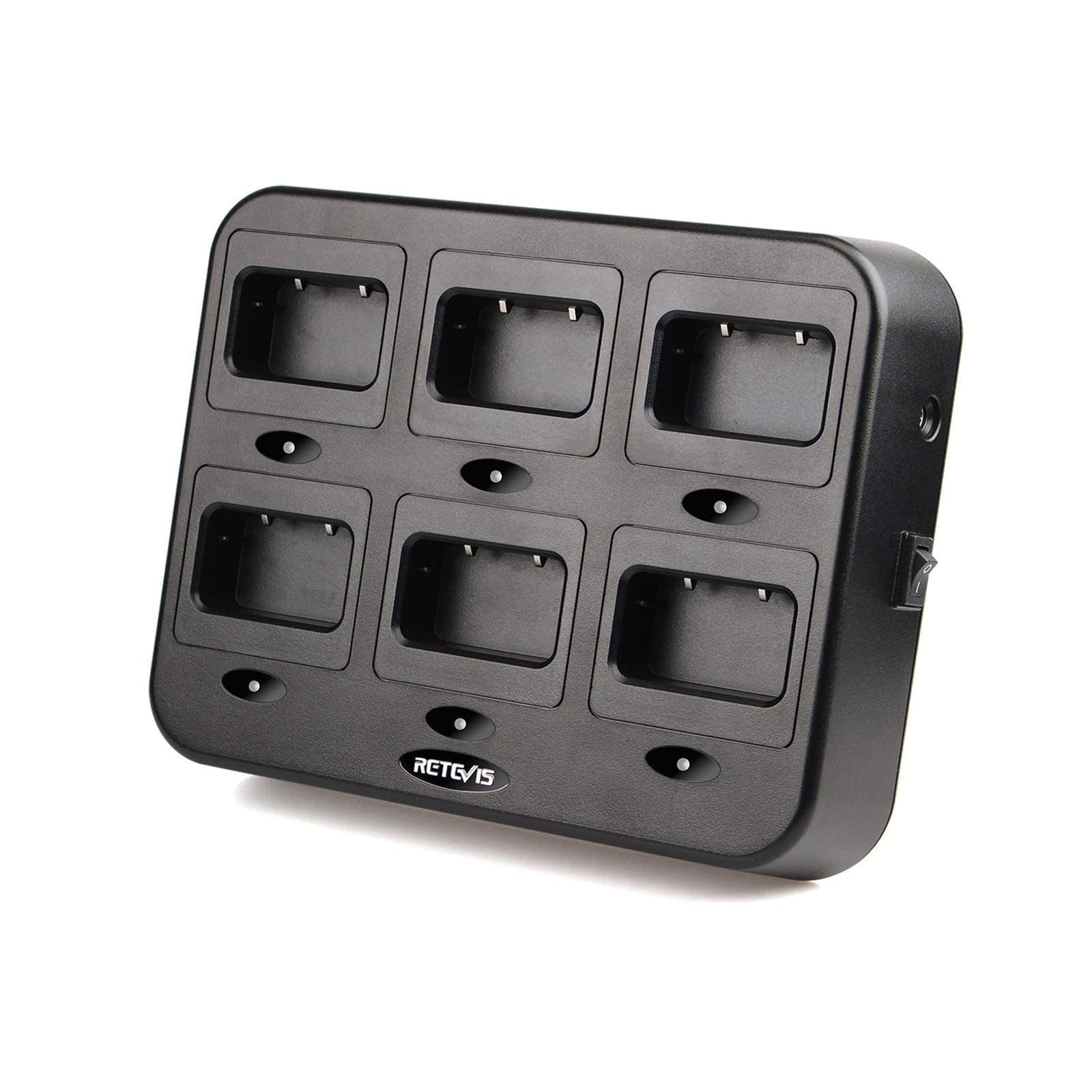 Retevis RT21 Six-Way Multi Unit Rapid Gang Charger Compatible with ...