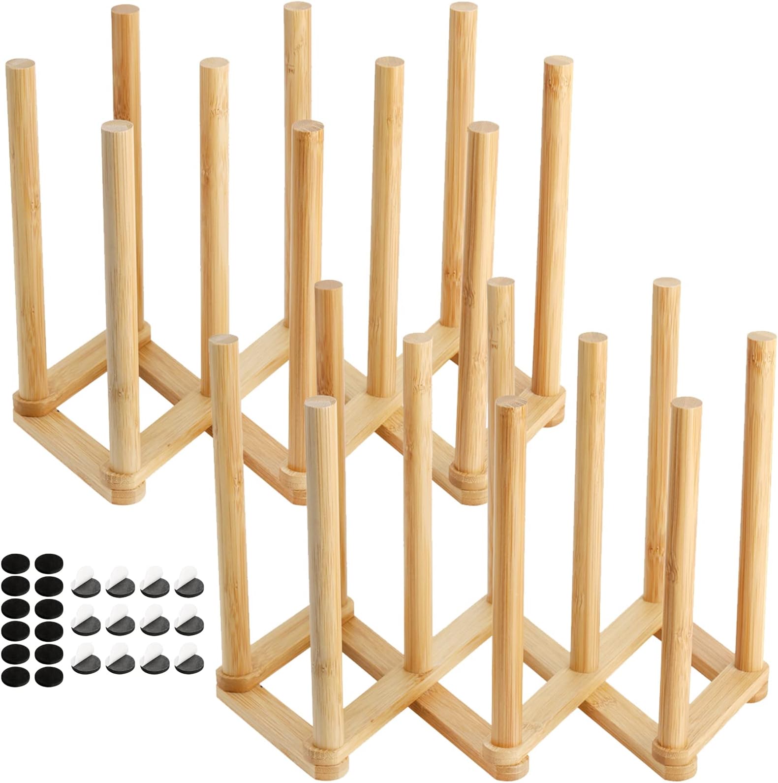 Amazon.com - FloWorks Design Elegant Wood Bag Dryer for Plastic Bags ...