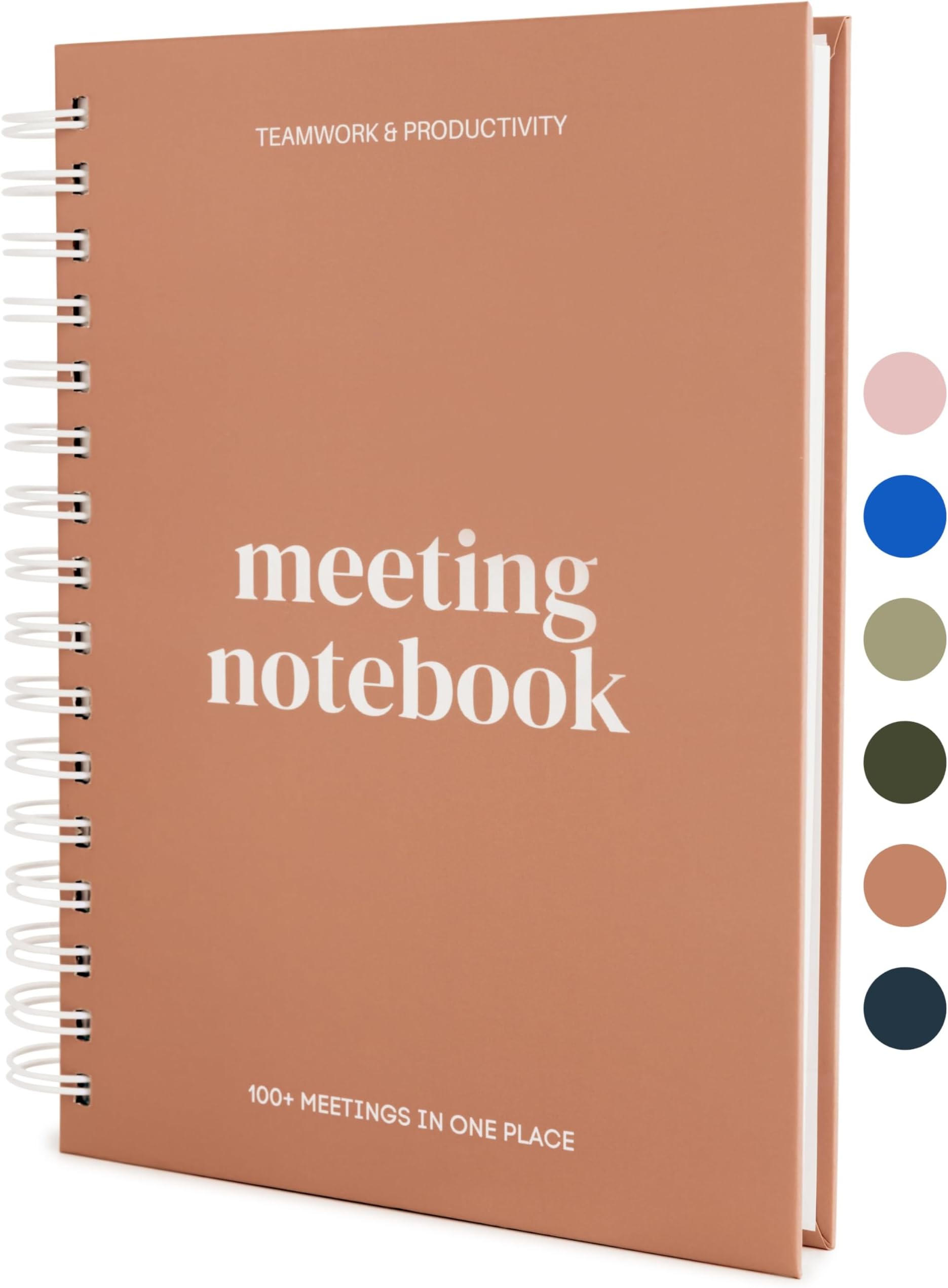 Amazon.com : Lamare Meeting Notebook for Work Organization – Perfect ...