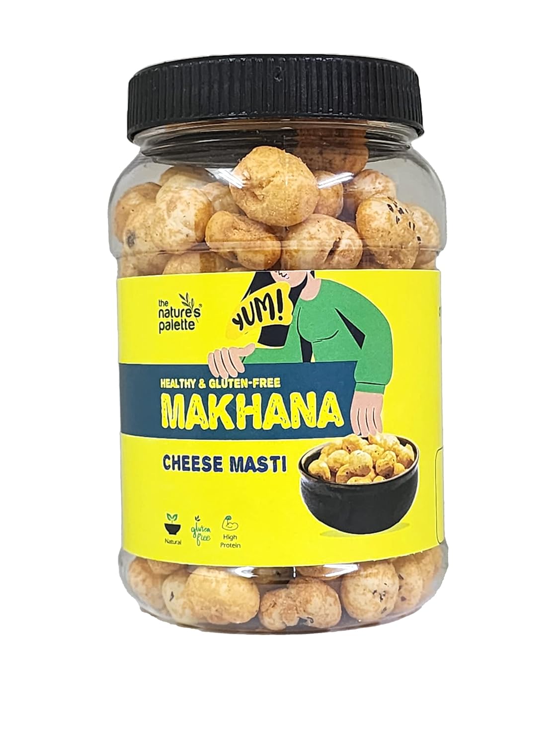 The Nature's Palette 100% Natural Cheese Masti Flavoured Roasted ...