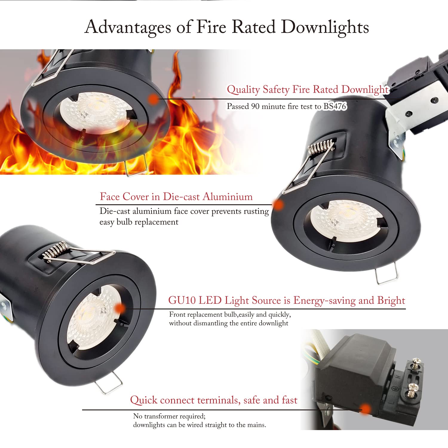 Fire Rated Recessed Light Enclosure Liton | | LHFRLD6 | 6" C