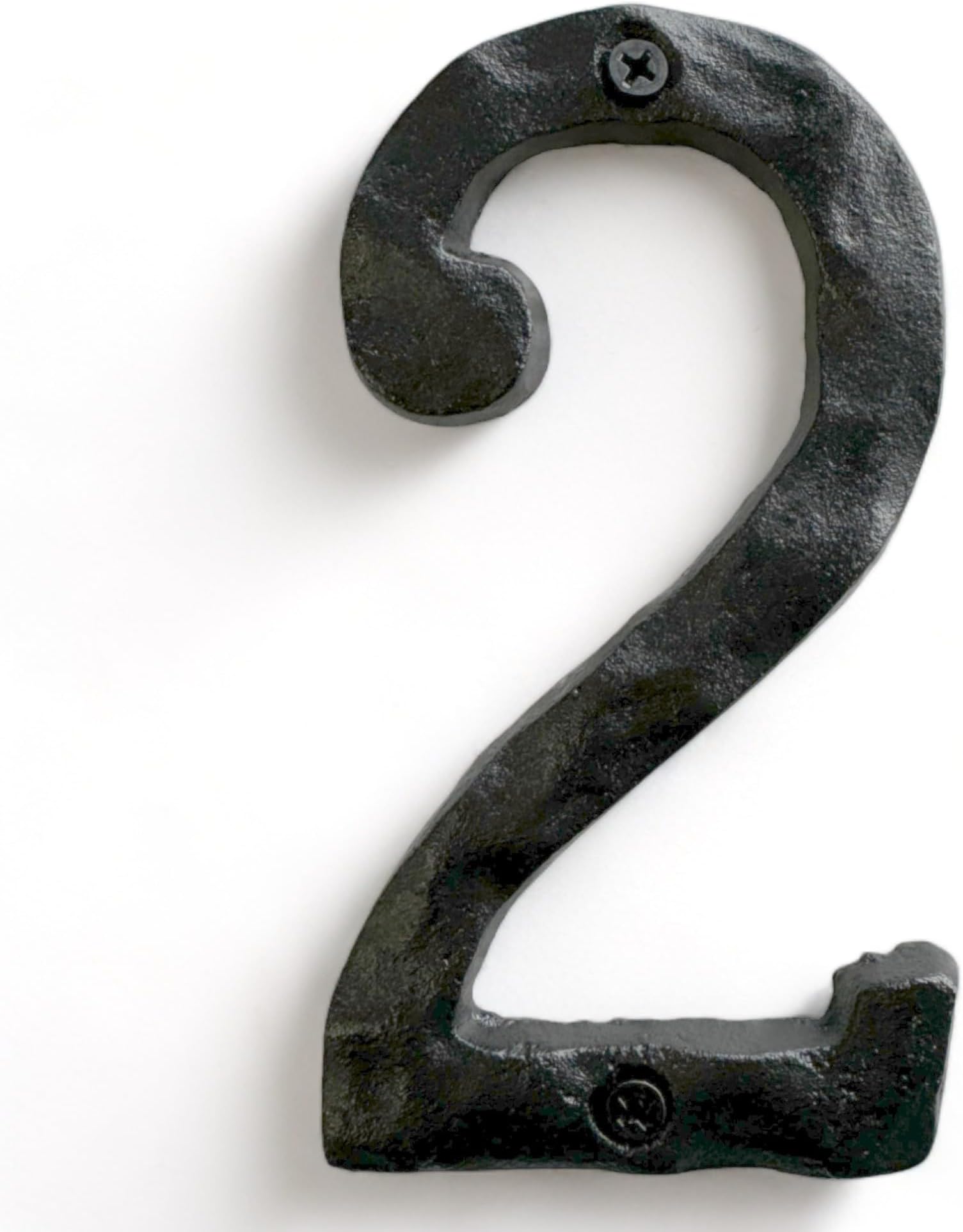 Amazon.com: NACH Rustic Cast Iron Black House Numbers for Outside, Rust ...