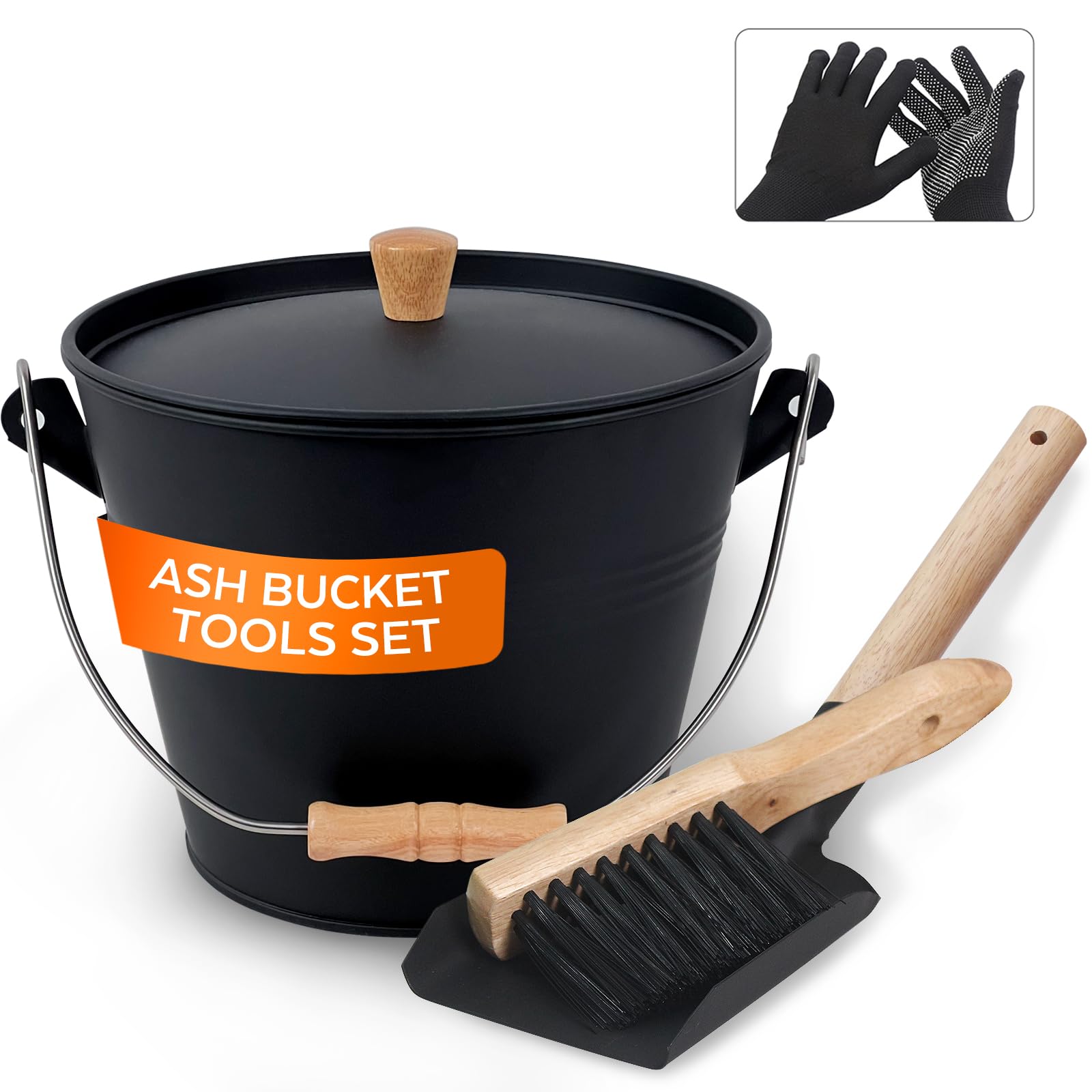 5 Best Ash Bucket | The Ash Bucket That Won't Spill or Dent