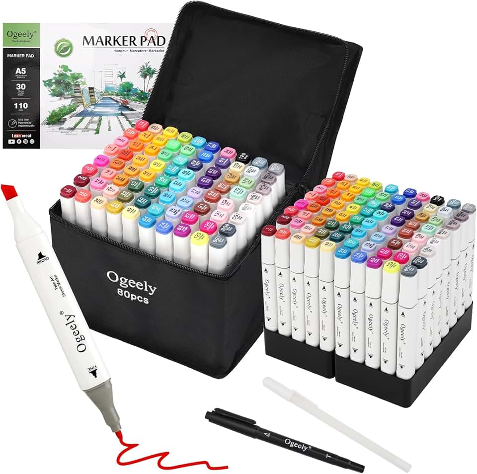 Amazon.com: Drawing Markers - Drawing Markers / Artists Drawing Media ...