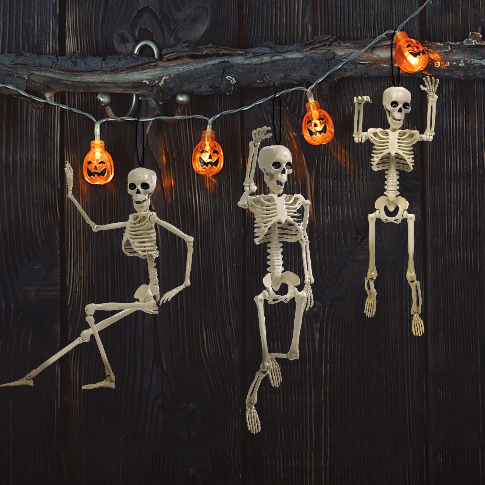 Snapklik.com : FKWin Small Skeleton Halloween Decoration Outdoor(4 ...