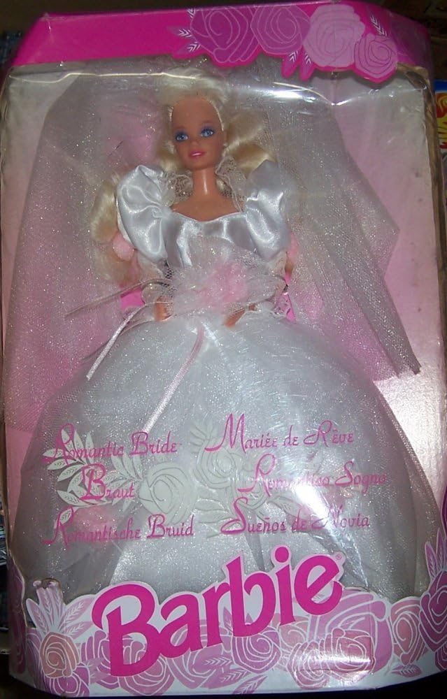 Amazon.com: Romantic Bride Barbie-1992 : Toys & Games