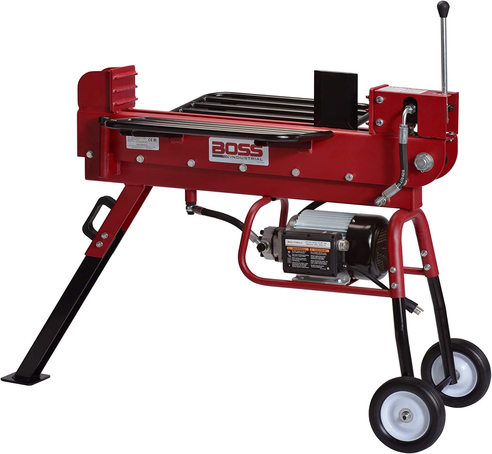 Amazon.com : Boss Industrial ED10T20 Industrial Electric Log Splitter ...