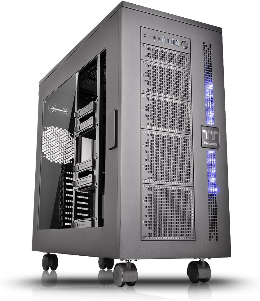 Thermaltake Core W100 Super Tower XL ATX Computer Case - Black : Amazon ...