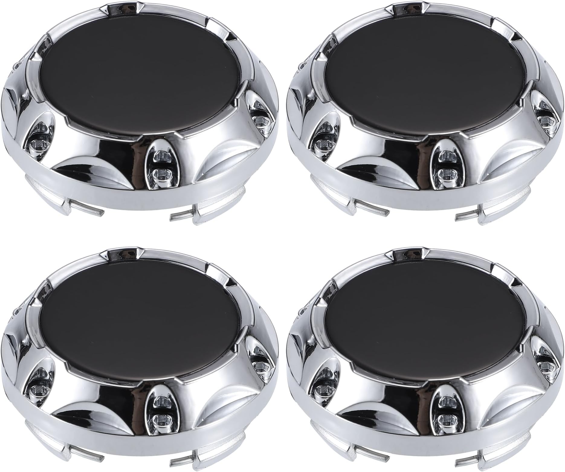 Amazon.com: ACROPIX 59mm Dia 9 Clips Wheel Tyre Center Hub Caps Cover ...