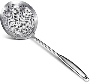 Chihee Tamiz Cuchara ranurada Colador de comida Colador Cedazo Filtro ...