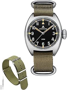 TACTICAL FROG STEELFLIER 36MM Sapphire Crystal VH31 Quartz Watches ...