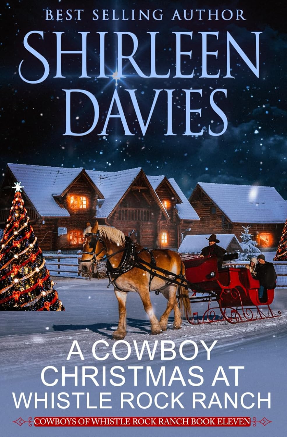 Amazon.com: A Cowboy Christmas at Whistle Rock Ranch: A Clean and ...