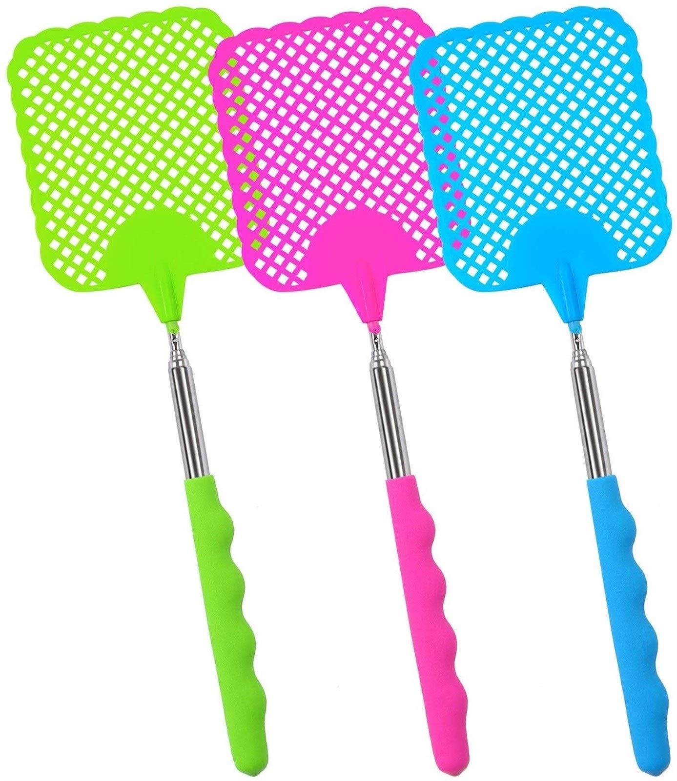 Amazon.com: RDJZDQ Fly swatter 3 Packs, Expandable Fly swatter ...