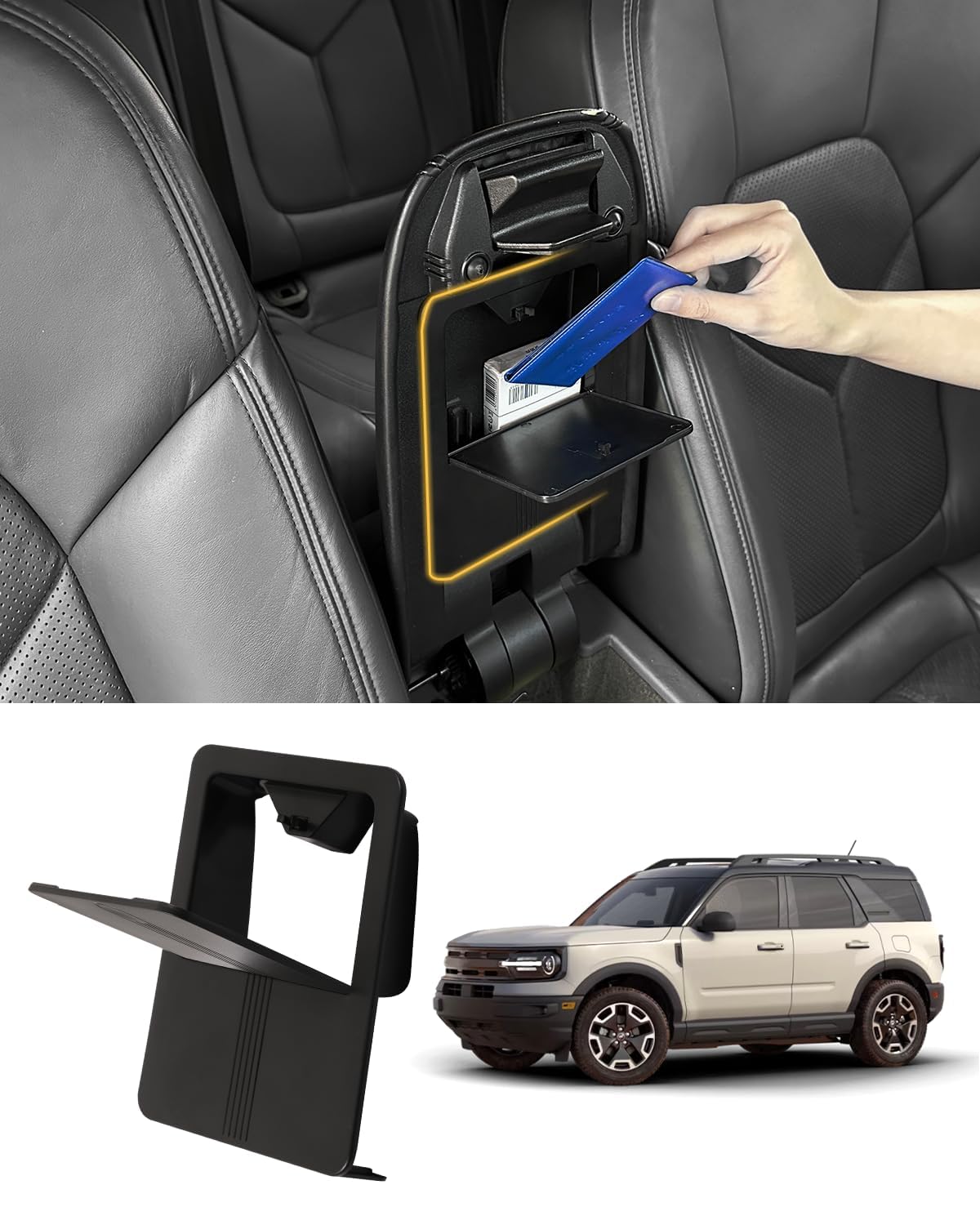 Ford Bronco Sport Accessories Hidden Storage Box For 2021-2025 Ford ...