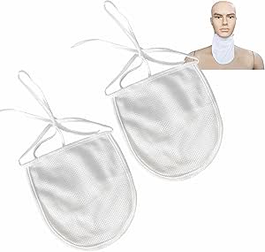 Amazon.com: Tracheostomy Shower Cover Neck Stoma Protector Tracheostomy ...