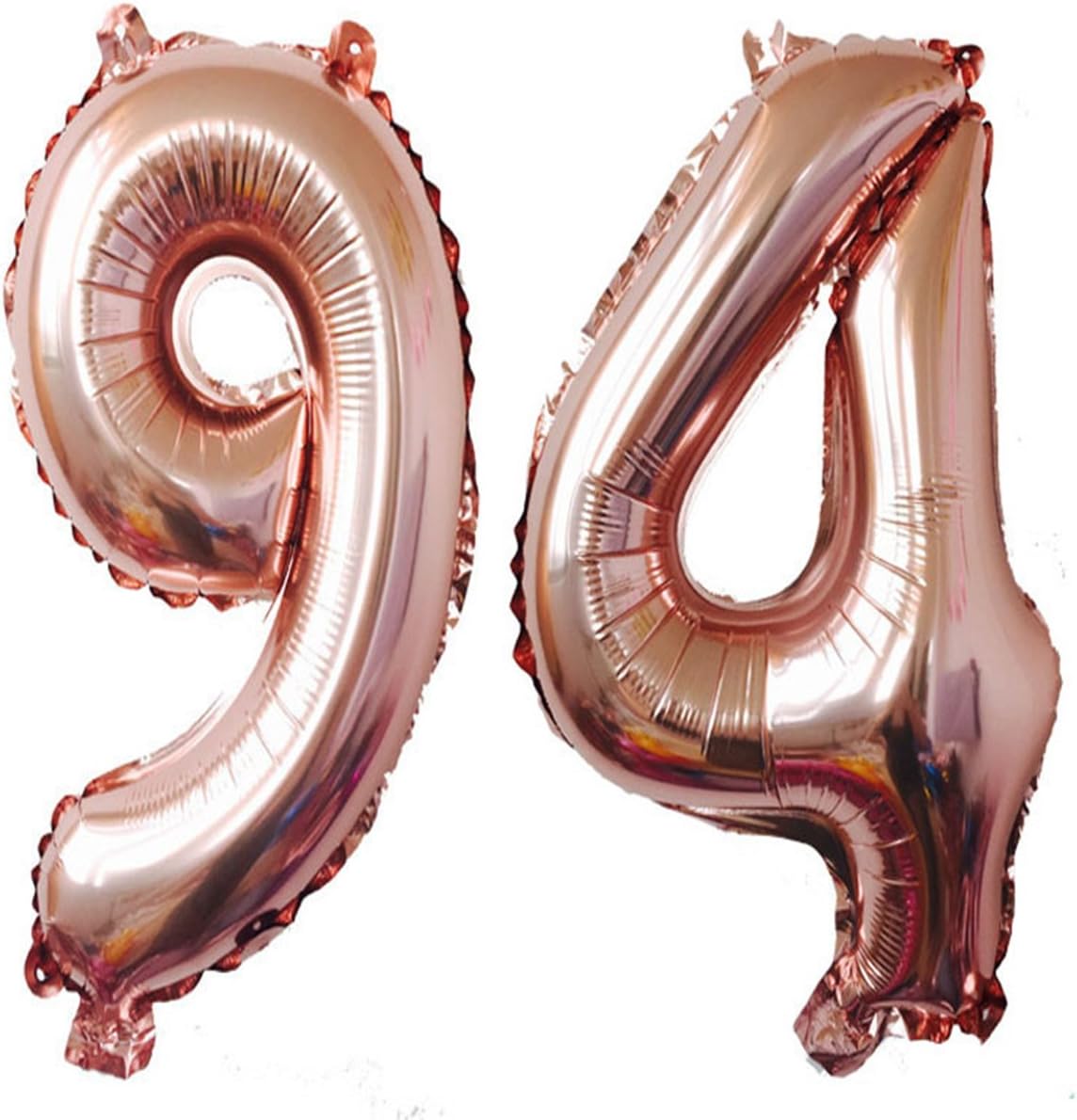 Amazon.com: 40inch Rose Gold Foil 78 Helium Jumbo Digital Number ...