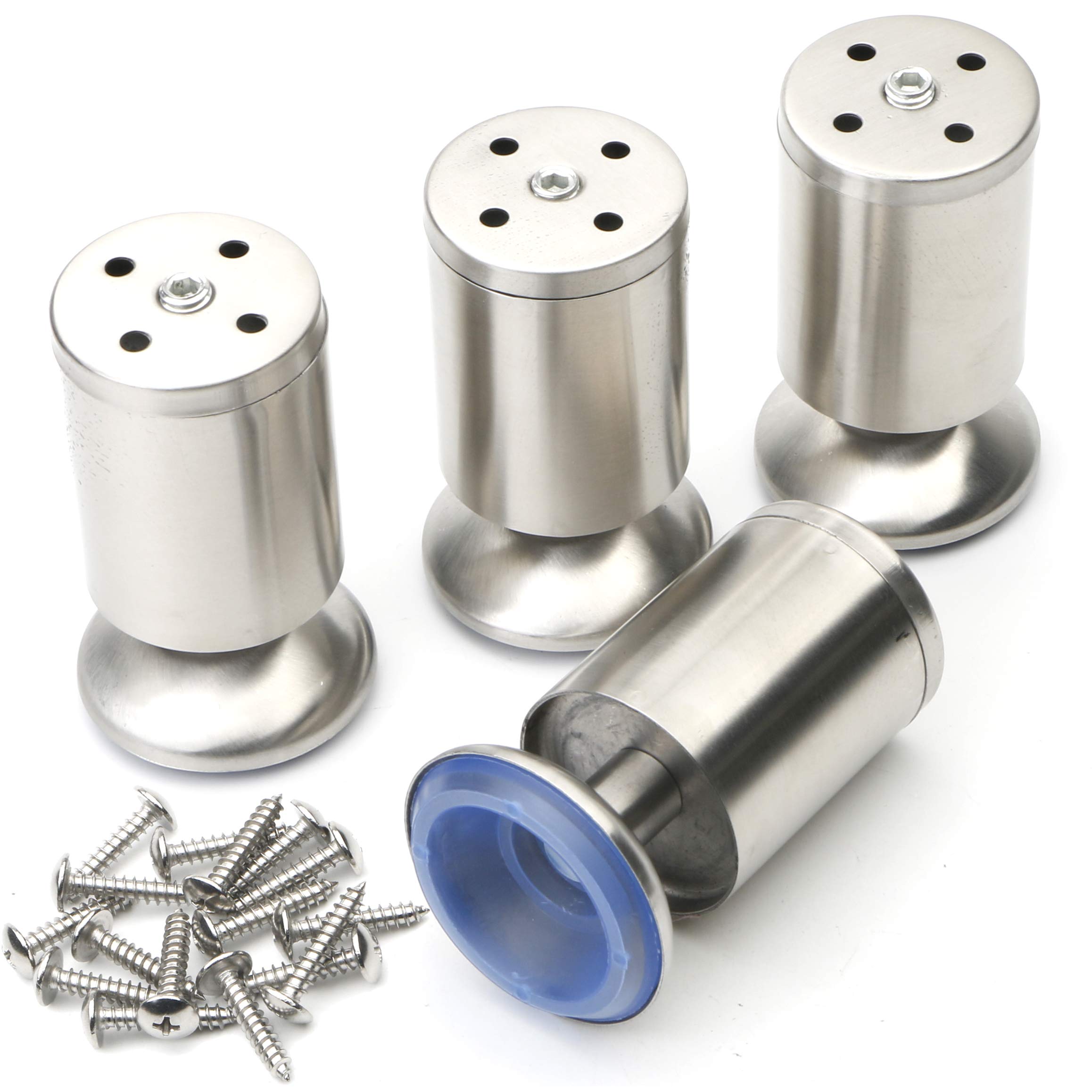 Buy Pxyelec Cabinet Stainless Steel Legs, Adjustable Legs, Kitchen Feet ...