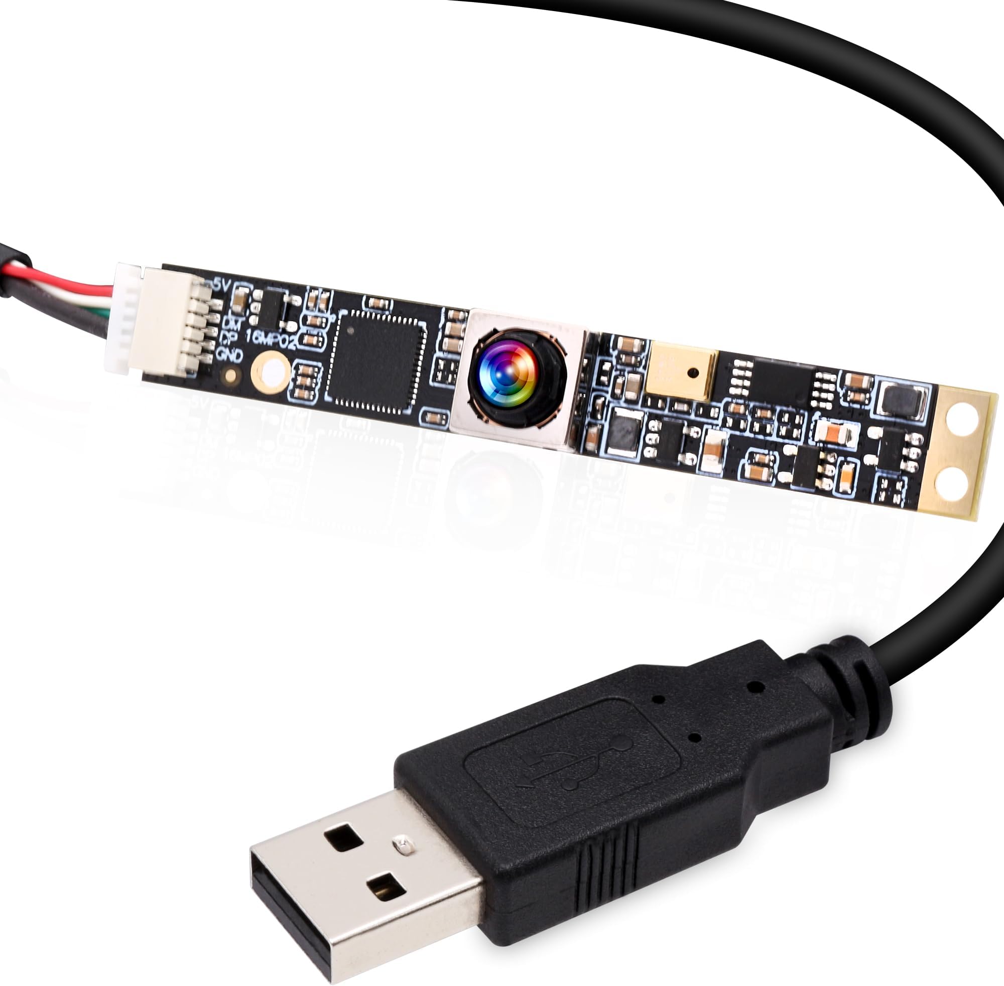 Amazon.com: ELP 8mp USB Camera Module with Microphone Autofocus PC ...
