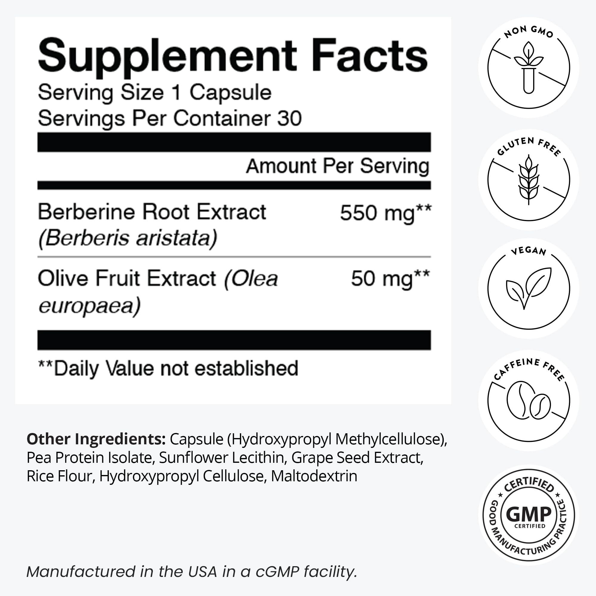 Snapklik.com : humanN SuperBerine Berberine Supplement - Cholesterol ...