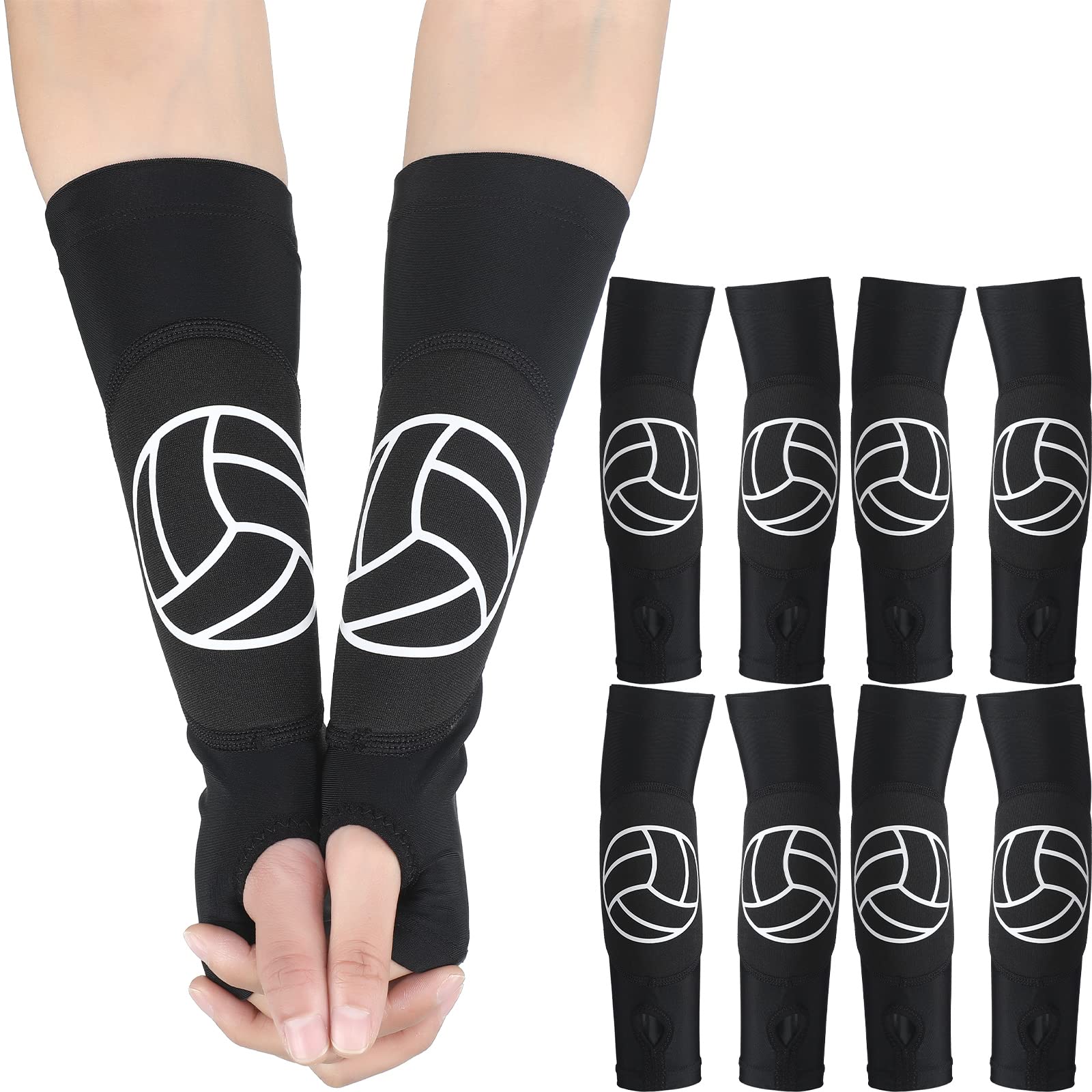 Snapklik.com : Minatee Volleyball Arm Sleeves Passing Hitting Forearm ...