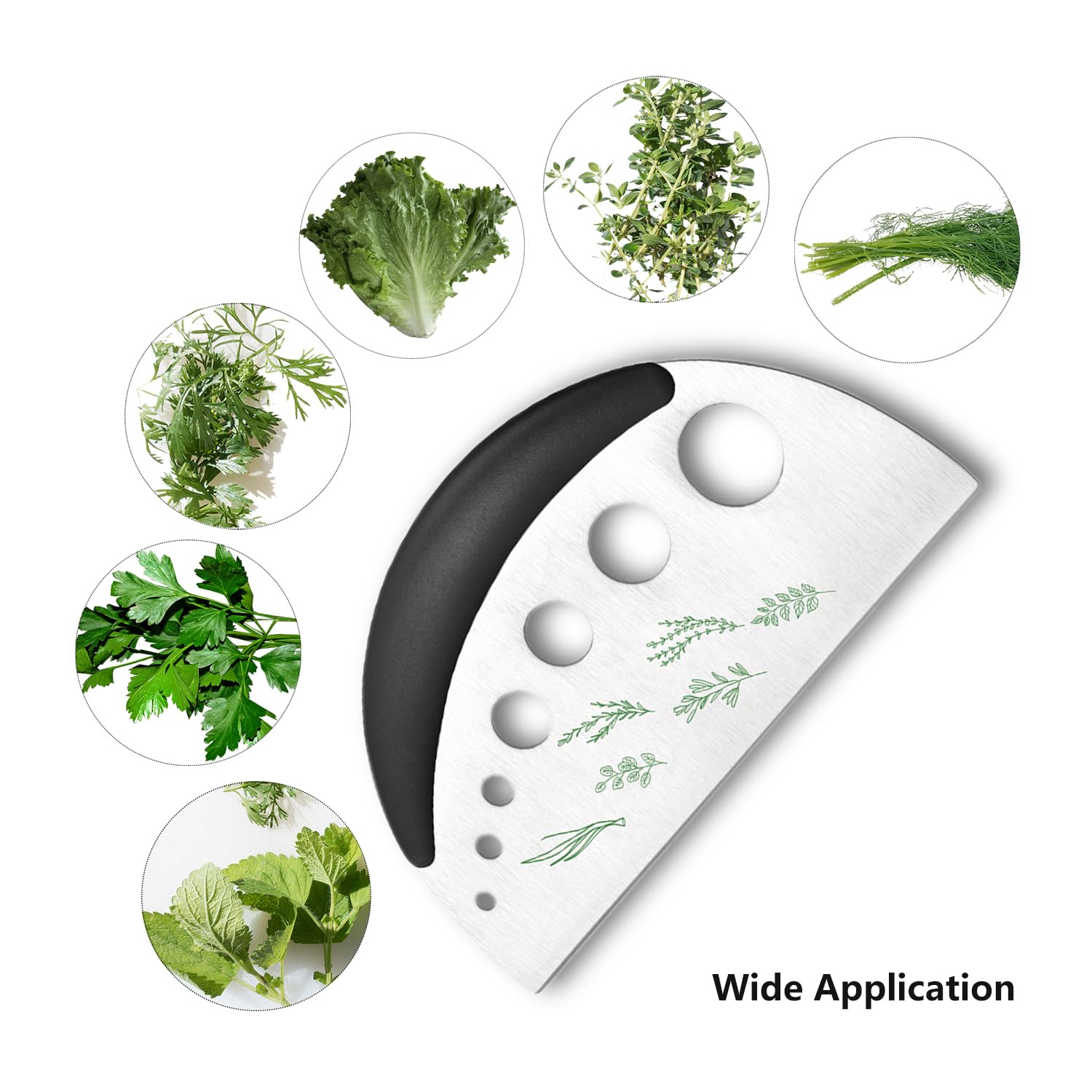 Snapklik.com : Herb Stripping Tool, 7 Holes Stainless Steel Vegetable ...