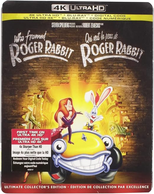 Who Framed Roger Rabbit 4K [Blu-ray]: Amazon.ca: Bob Hoskins ...