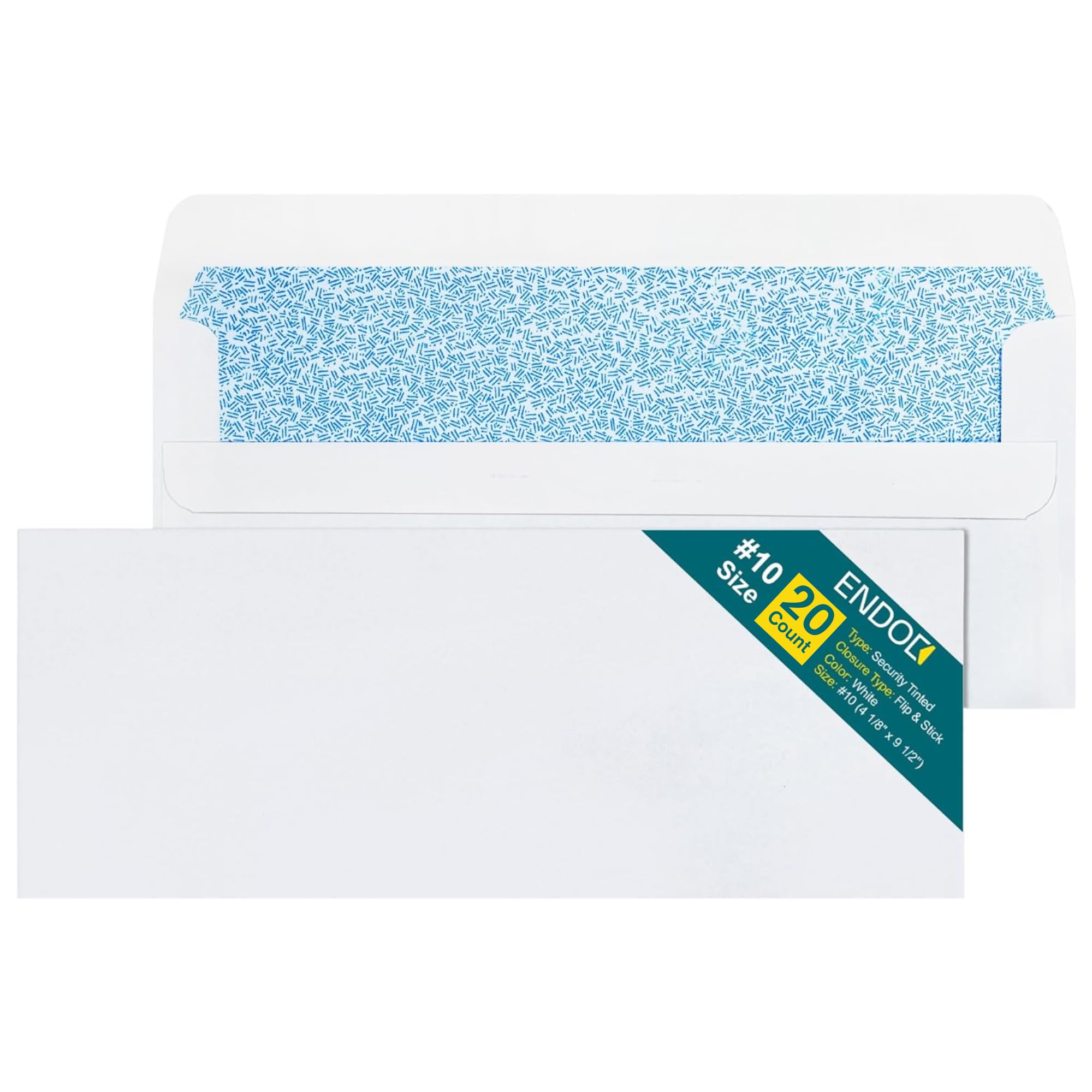 Snapklik.com : #10 Envelopes Self Seal - 20/pack - 4 1/8 X 9 1/2 Inch ...