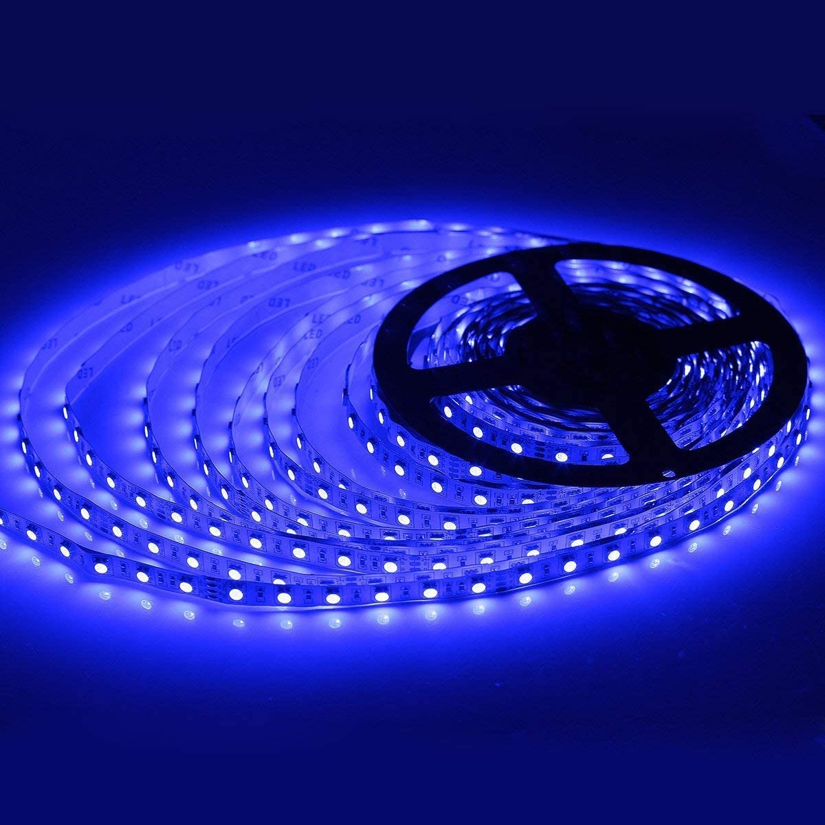 SUPERNIGHT 32.8 FT RGB LED Light Strip, 10M 600leds Multi-Color DC 24V ...