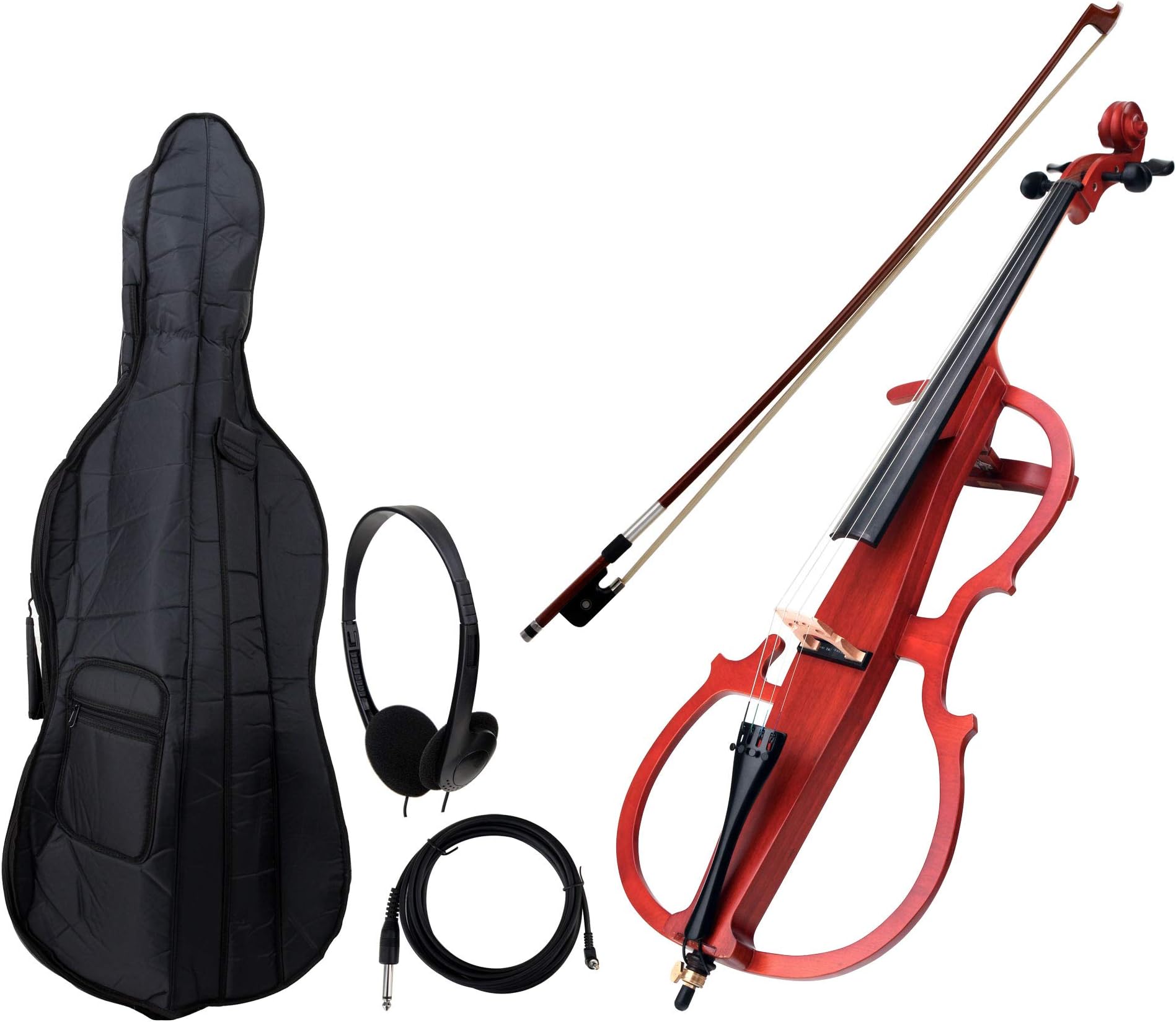 Classic Cantabile CE-200 violonchelo eléctrico natural mate : Amazon.es ...