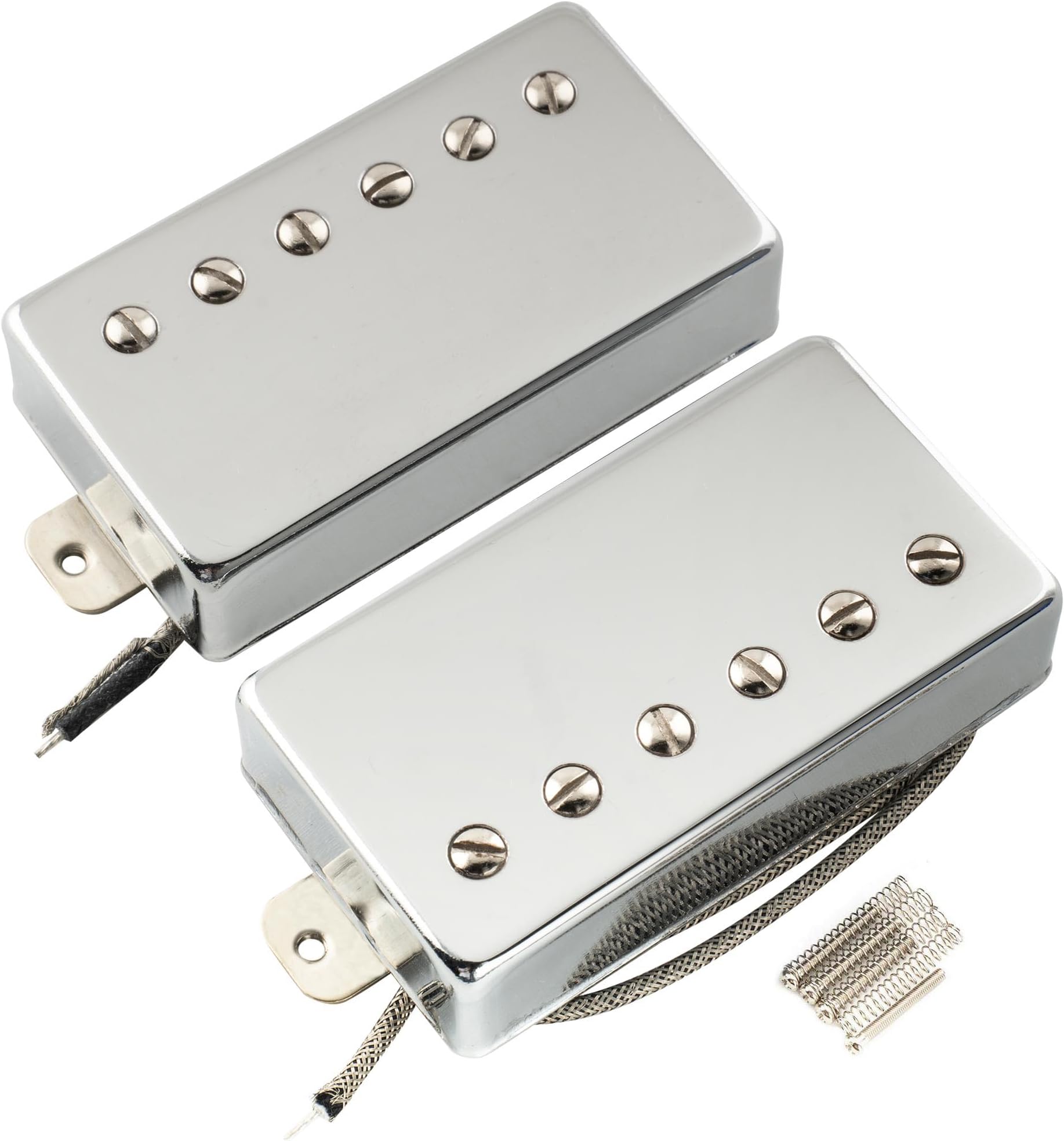 Amazon.com: Musiclily Pro Alnico 5 LP Guitar Covered Humbucker Pickups ...