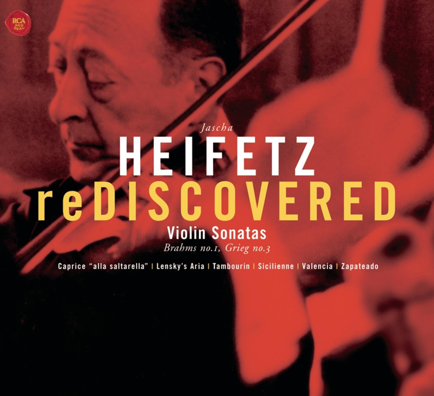 Heifetz Rediscovered - Violin Sonatas: Amazon.co.uk: CDs & Vinyl