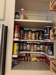 Amazon.com: Spicy Shelf Deluxe - Expandable Spice Rack and Stackable ...