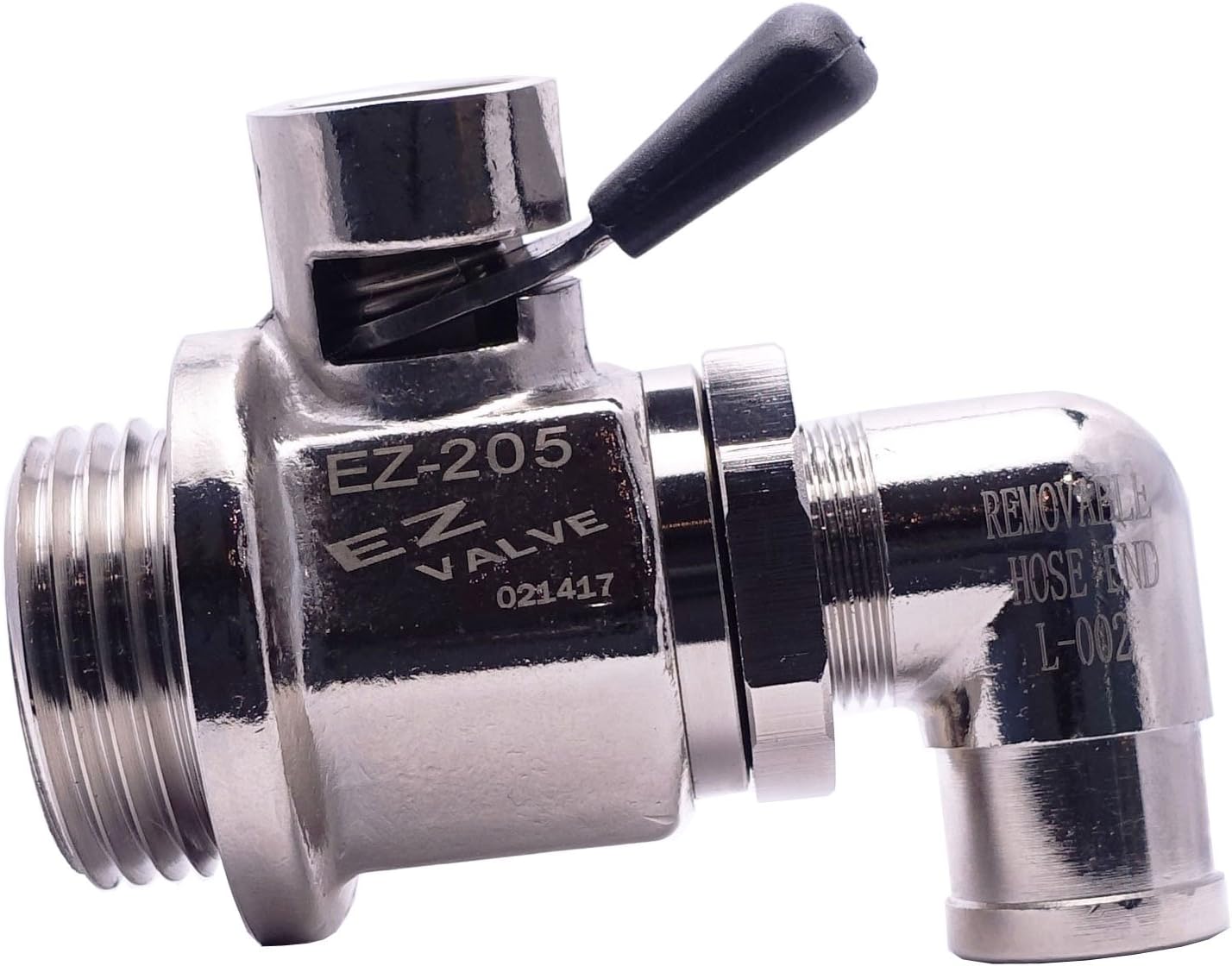 Amazon.com: EZ-205(1 1/8"-12UNF) EZ Oil Drain Valve with removable L ...