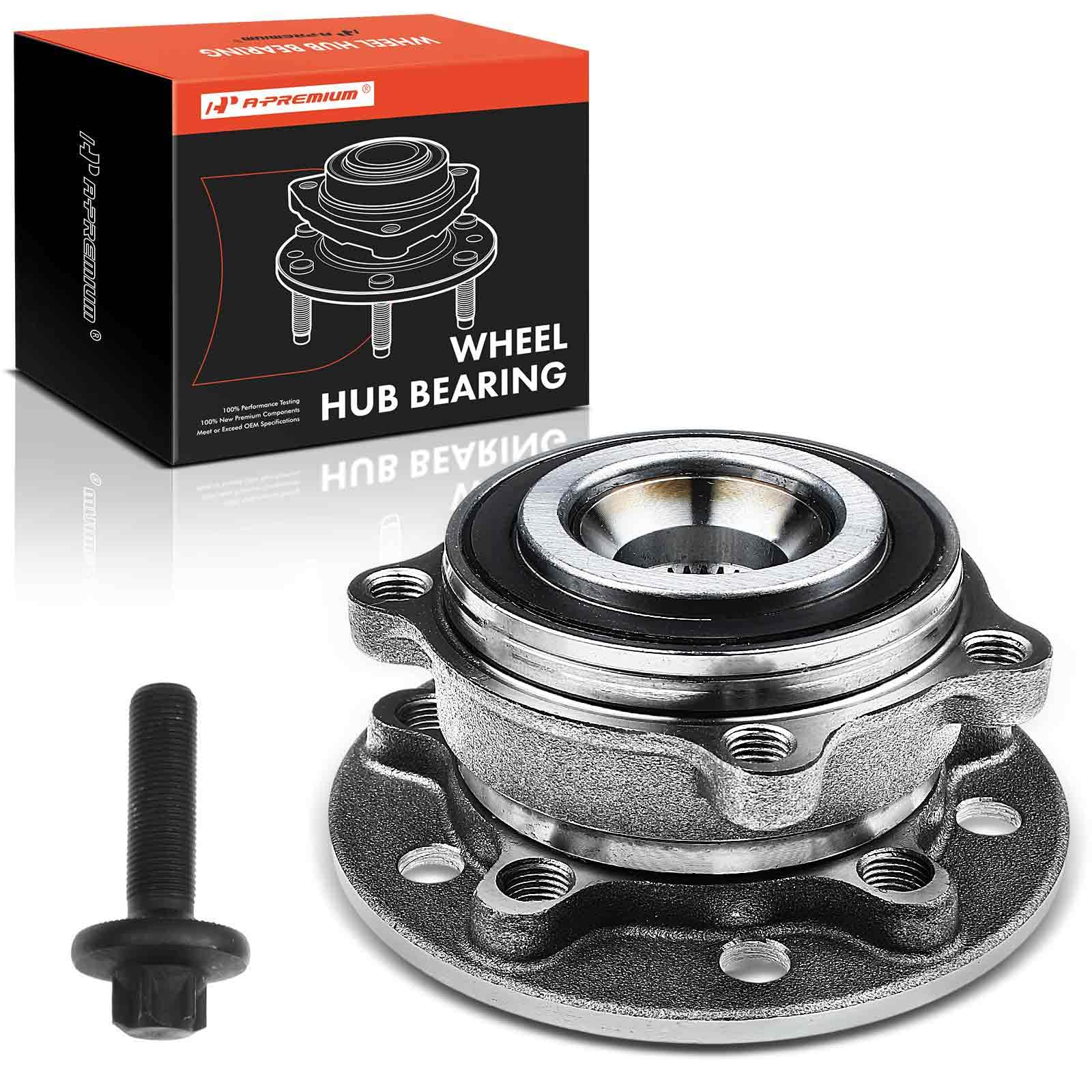 Amazon.com: A-Premium Front Wheel Bearing and Hub Assembly Compatible ...
