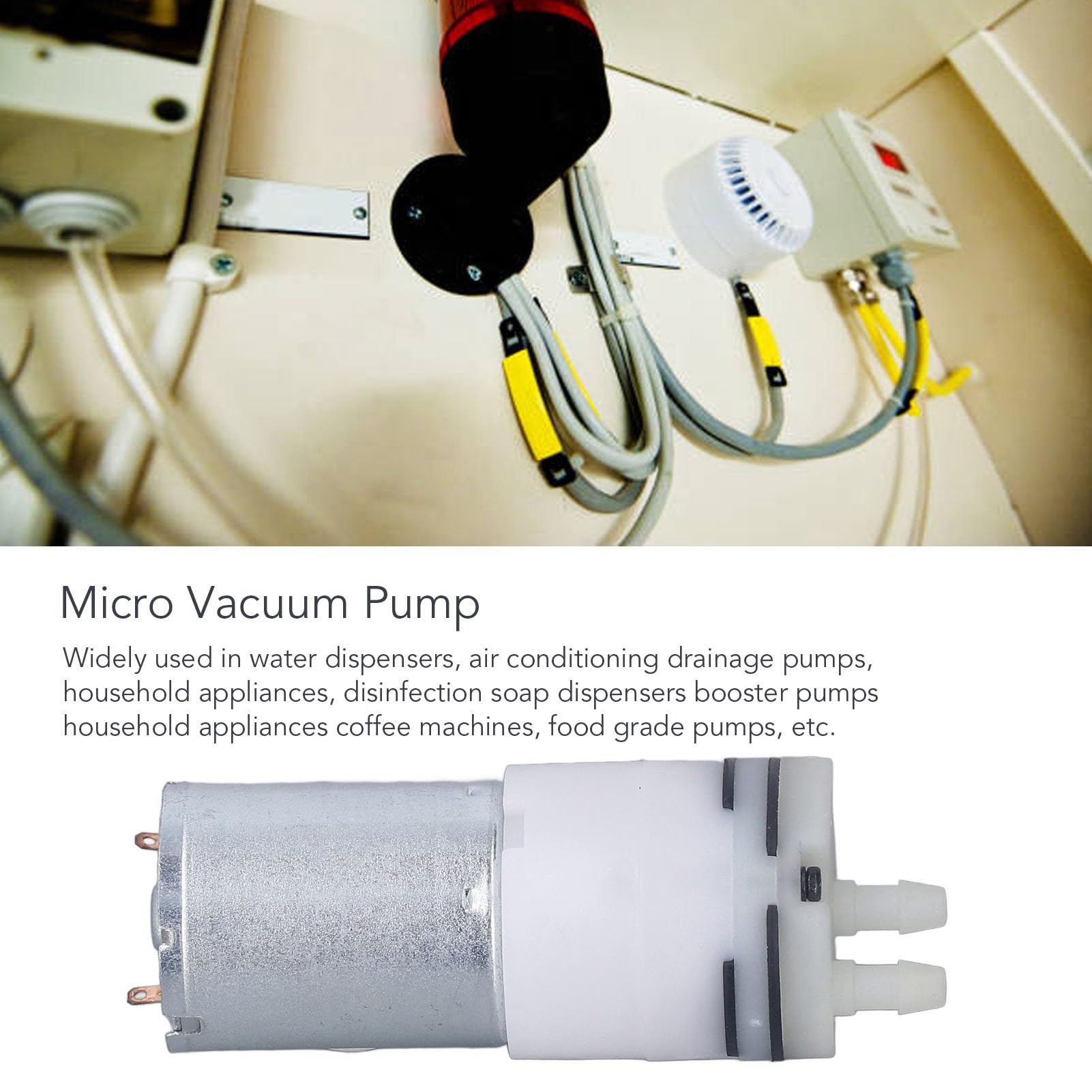 Snapklik.com : Micro Vacuum Pump, DC12V 200KPA Micro Air Pump Electric ...