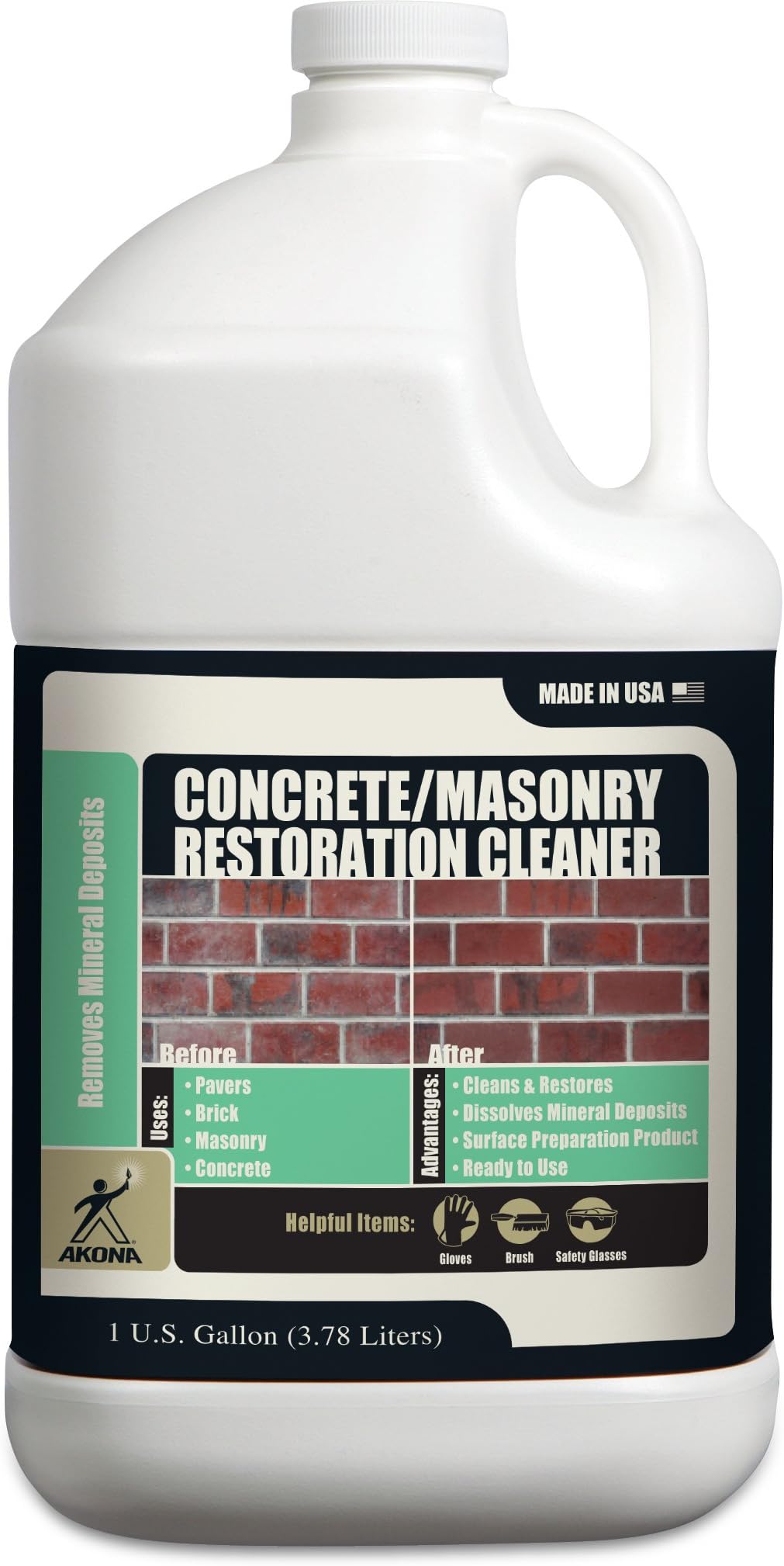 Amazon.com: Efflo-Go! Pro Grade Efflorescence Remover and Calcium ...